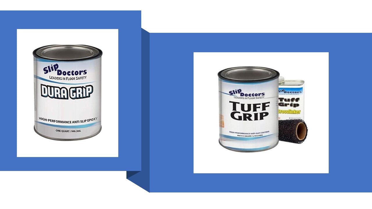 Dura Grip vs. Tuff Grip | Non-Slip Coating | SlipDoctors