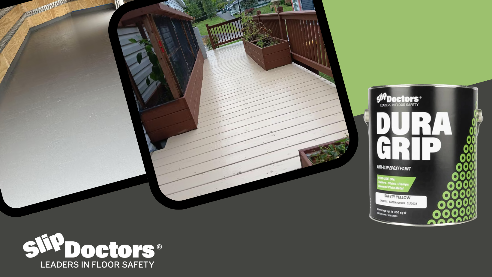 High-Traffic Non-Slip Epoxy Paint - Dura Grip