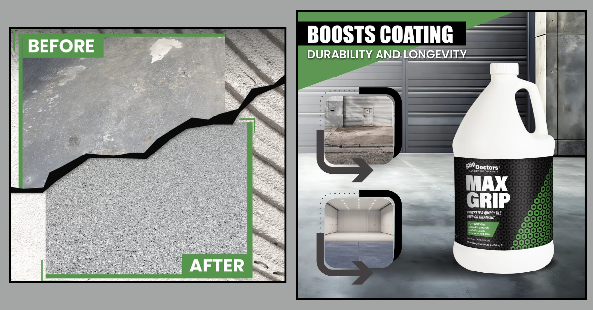 Max Grip Concrete Etching and Cleaning Solution - SlipDoctors