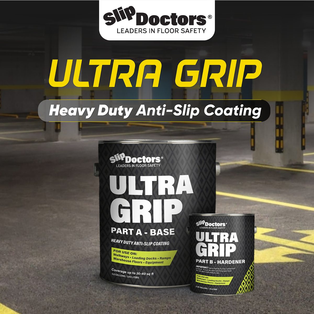 Ultra Grip Premium Extra Texture Non-Skid Epoxy Paint