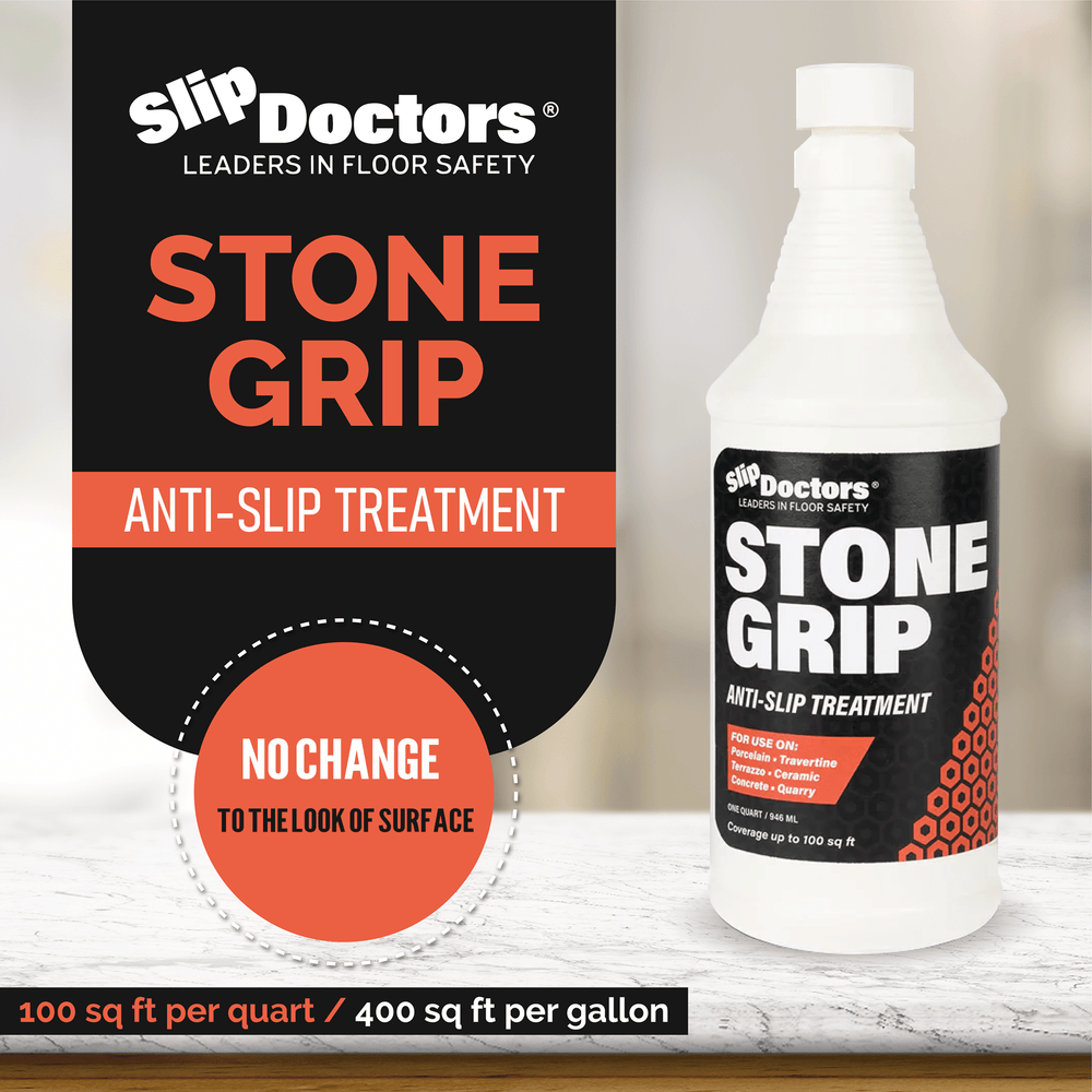 Grip on anti slip solution store